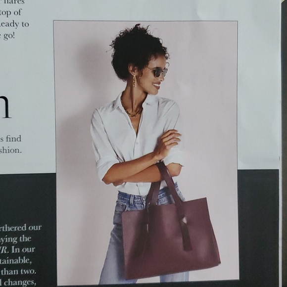 Rachel Zoe | Bags | Rachel Zoe Pebble Leather Tote Comes With Gift ...